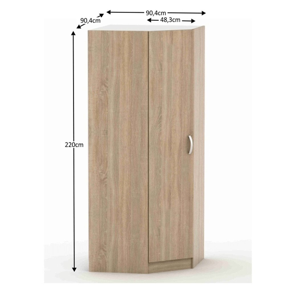 Dulap colt, stejar sonoma, BETTY 2 BE02-016-00 - Legno.ro